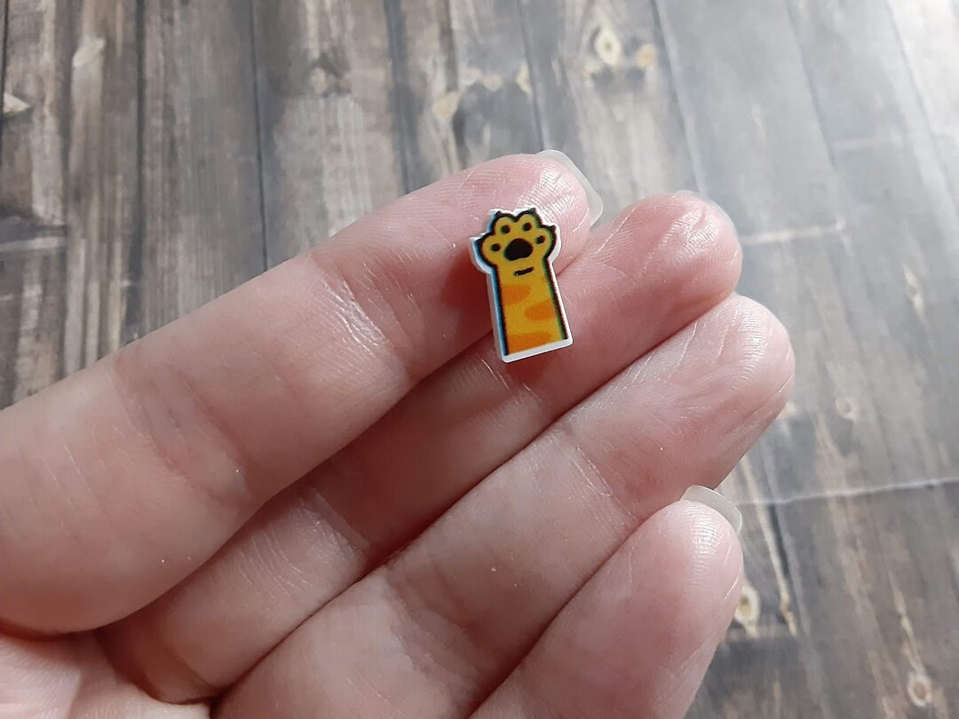 Mini Cat Paw Planar Resin, Tiny Toe Beans Decoden Supplies - Etsy