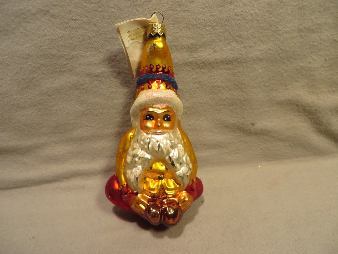 Vintage Christopher Radko Blown Glass Christmas Ornament - Elfin Magic ...