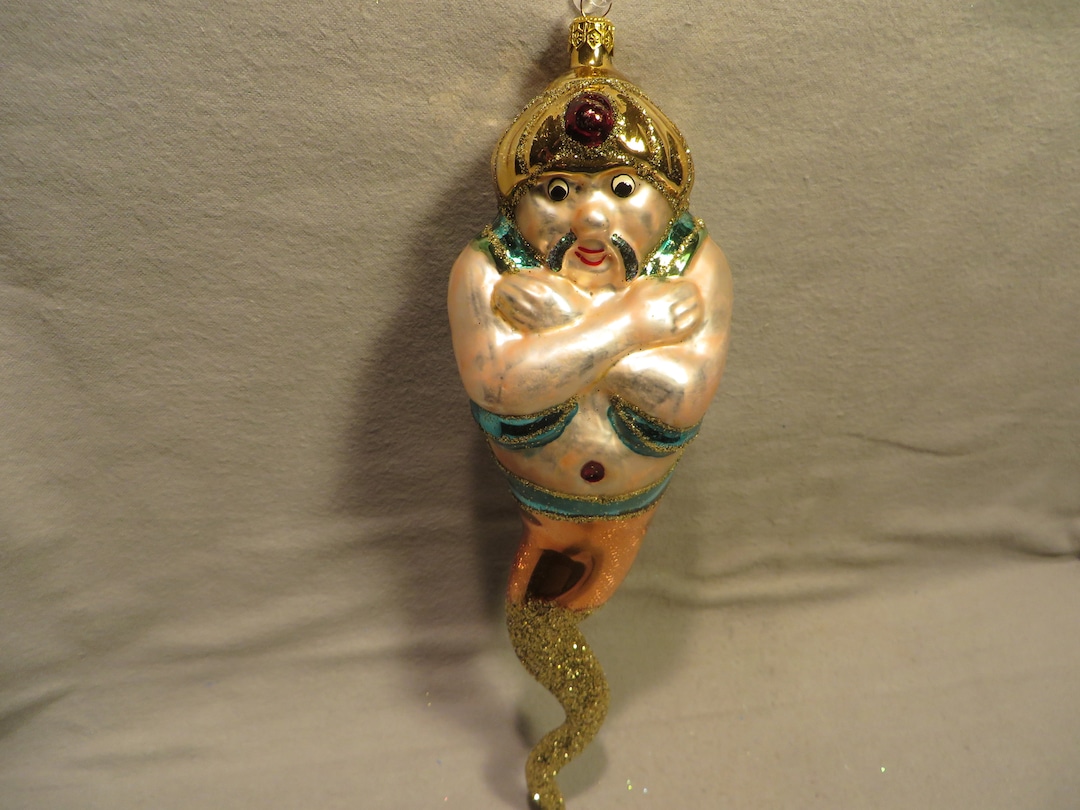 Vintage Made in Poland Calik's Artistry Blown Glass Christmas Ornament ...