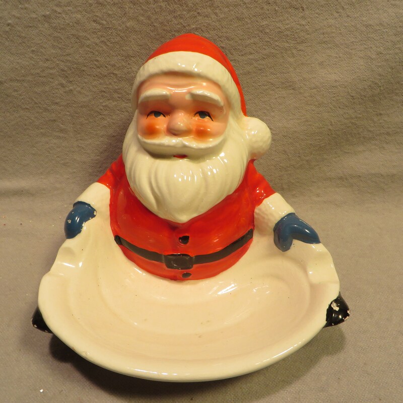 Ceramic Santa - Etsy