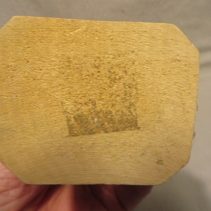 Vintage (canadian?) 10" Natural Wood Hand Carved Wood Figurine ...