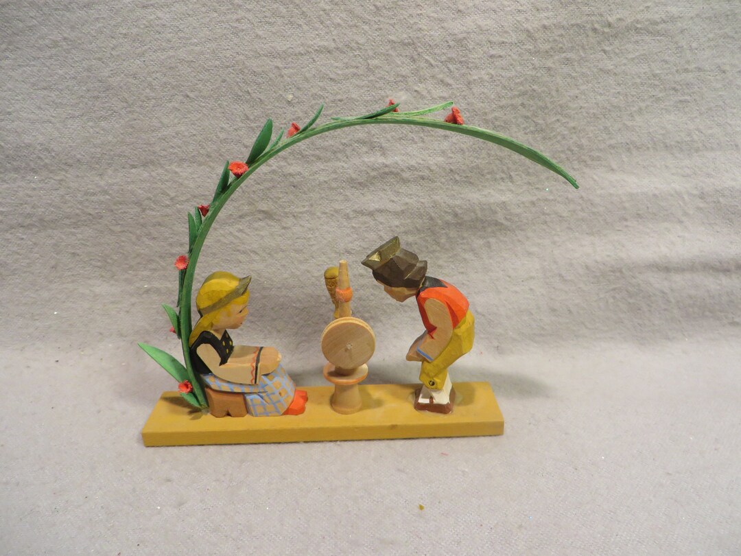 Vintage Emil Helbig Workshop Germany Hand Carved Wood - Etsy