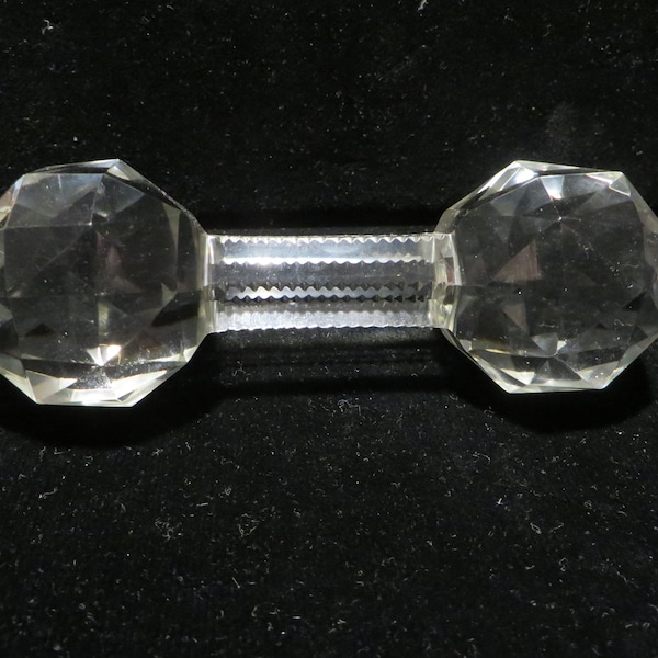 Antique Cut Glass Knife Rest - Etsy
