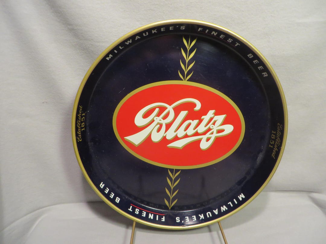 Vintage Blatz Milwaukees Finest Beer 12 Metal Beer Tray - Etsy
