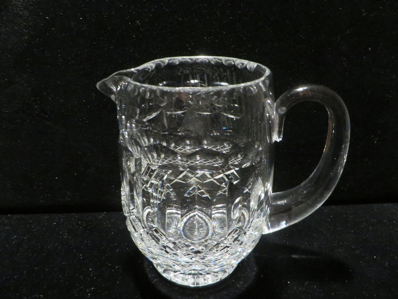 Vintage Signed Thomas Webb London Cut Lead Crystal Pitcher - Etsy
