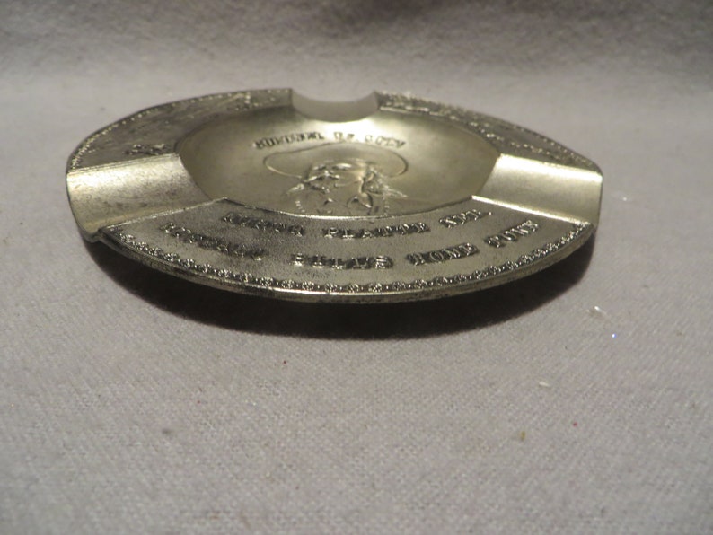 Vintage Metal Occupied Japan Ashtray Souvenir North Platte - Etsy