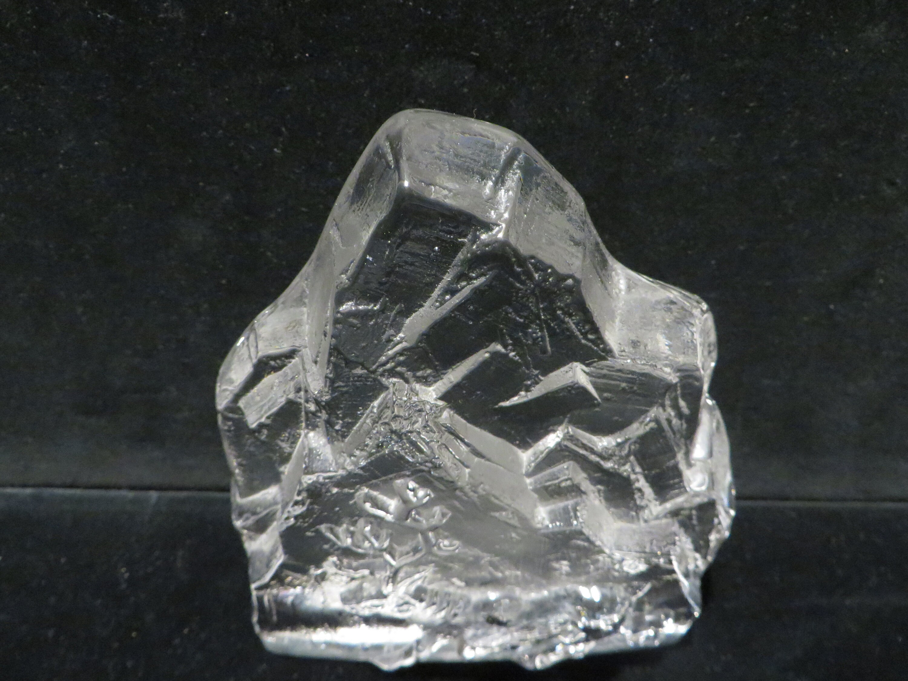 Vintage Norwegian Lead Crystal Paperweight Featuring a | Etsy