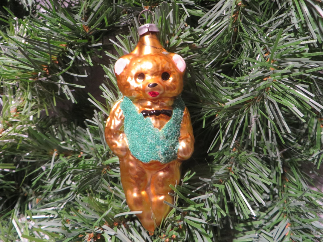 Vintage German Democratic Republic (GDR) Blown Glass Christmas Ornament ...