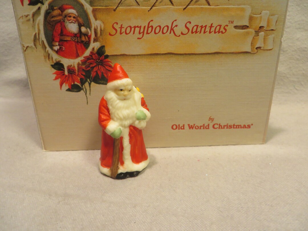 Vintage Old World Christmas Storybook Santa - "father Christmas" - Etsy
