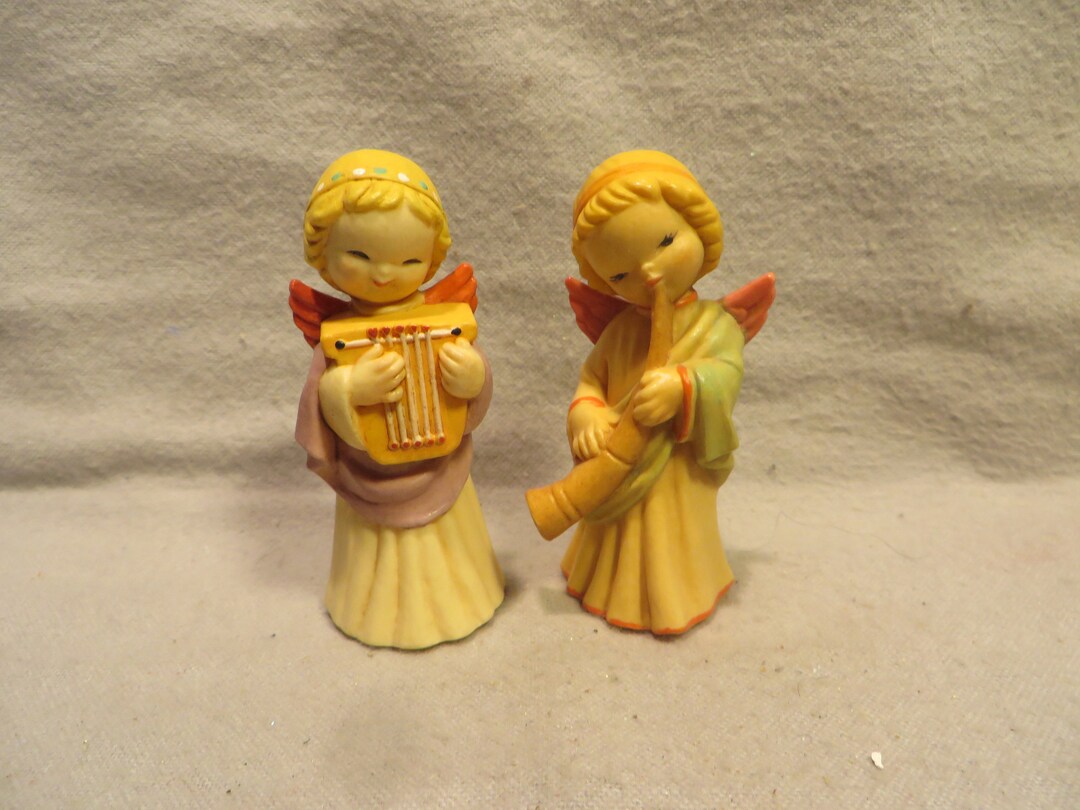 Vintage Hand Crafted and Hand Painted Anri Toriart Ferrandiz Pair of ...