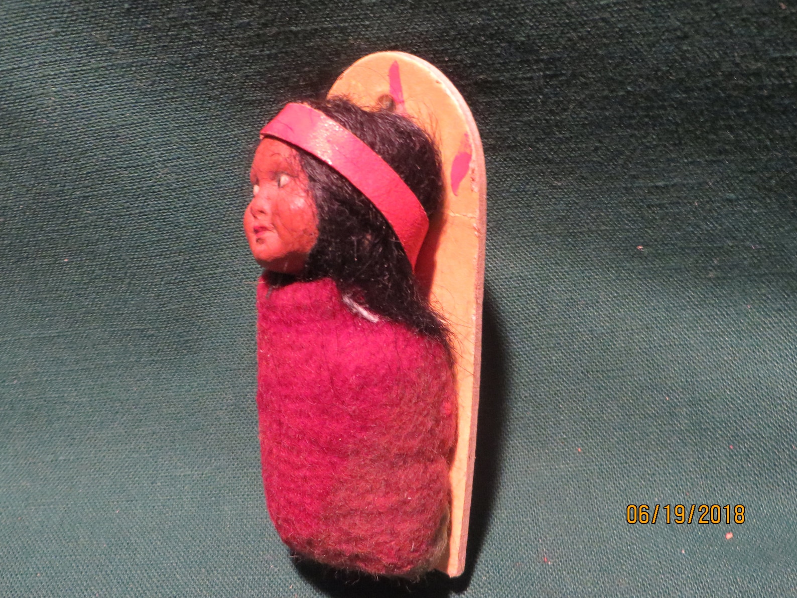 Vintage Snookums Baby Native American Doll on a | Etsy