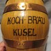 Vintage Large Wood German Beer Stein Koch-brau Kusel - Etsy