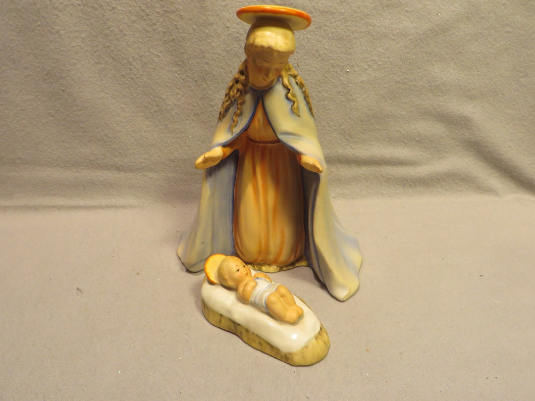 Vintage Early Goebel Madonna and Child Figurine Set - TMK 2 (1950s) - Etsy