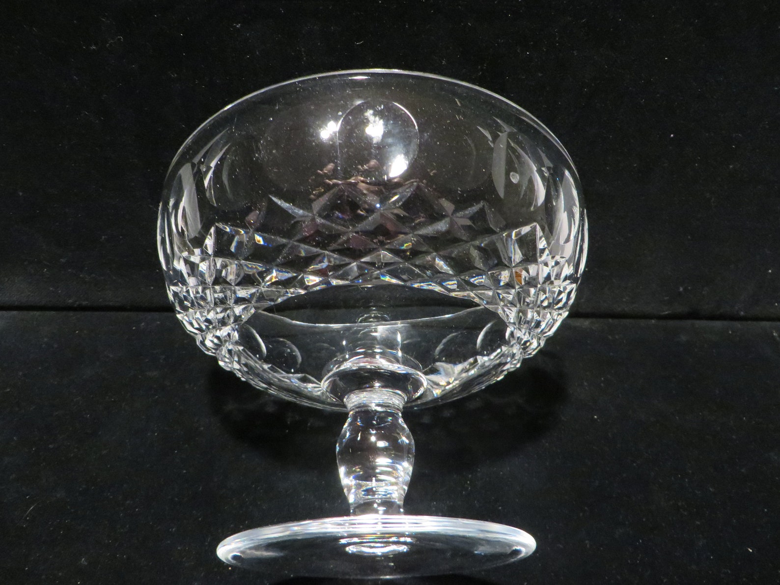 Vintage Waterford Crystal Footed Candy Dish | Etsy