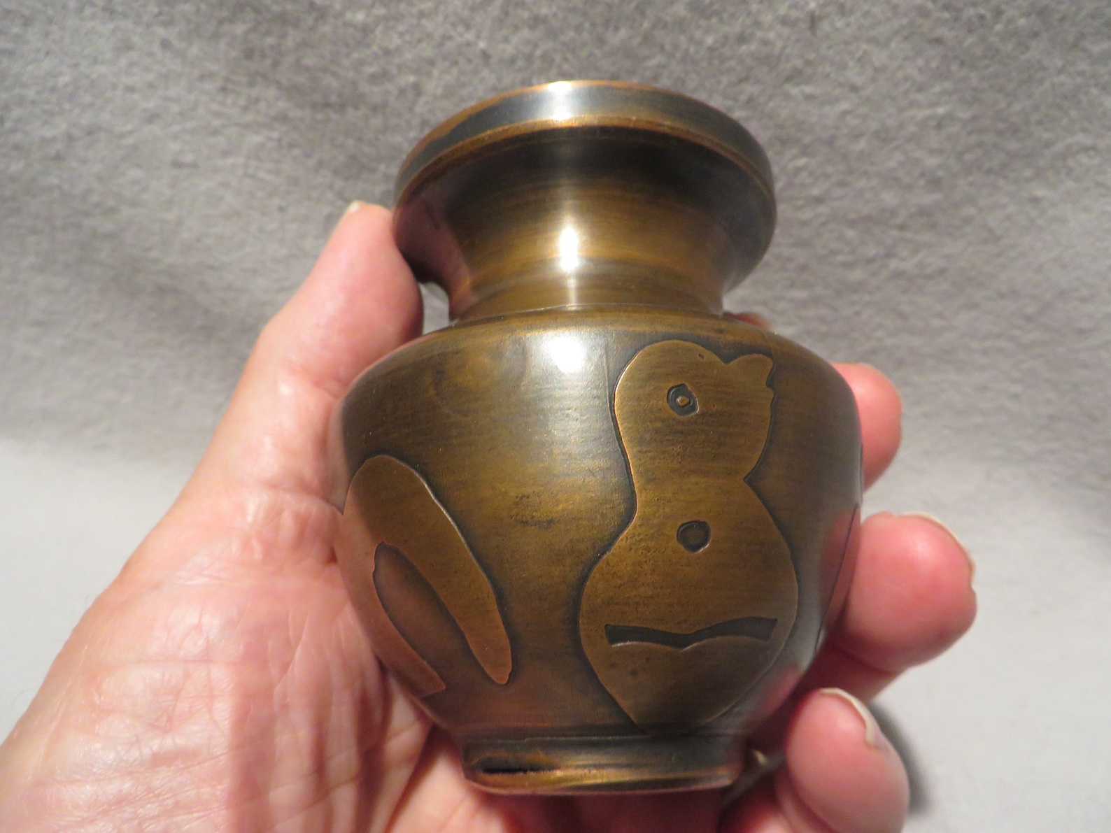 Vintage Chilean Small Copper Vase With Original Store Tag - Etsy