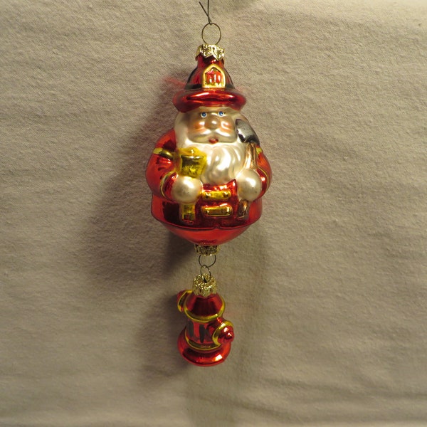 Fireman Santa - Etsy