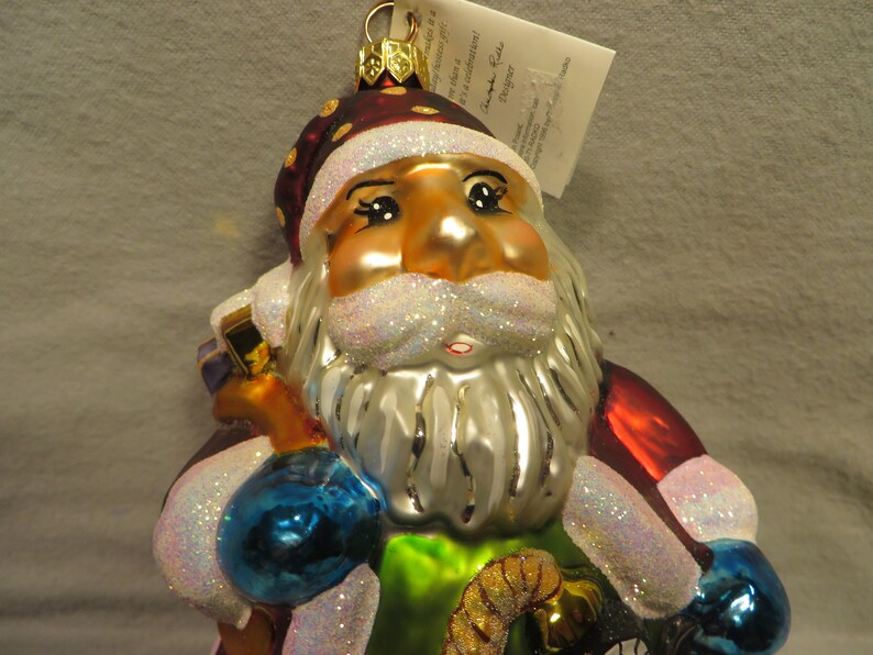 Vintage Christopher Radko Blown Glass Christmas Ornament - Night Watch ...