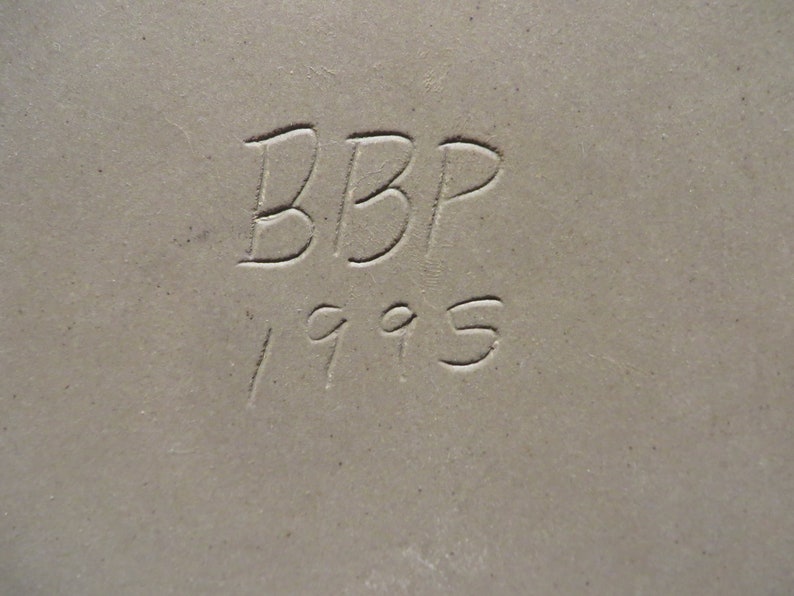 Vintage Beaumont Brothers Pottery BBP Blue Salt Glazed - Etsy