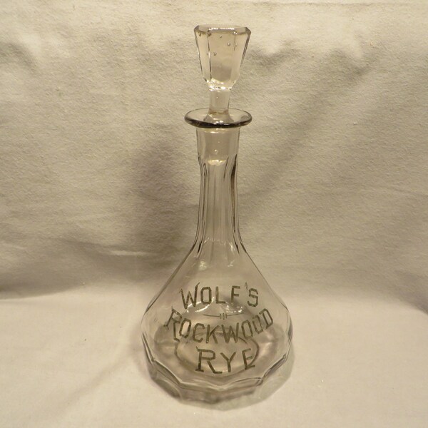 Antique Whiskey Decanter - Etsy
