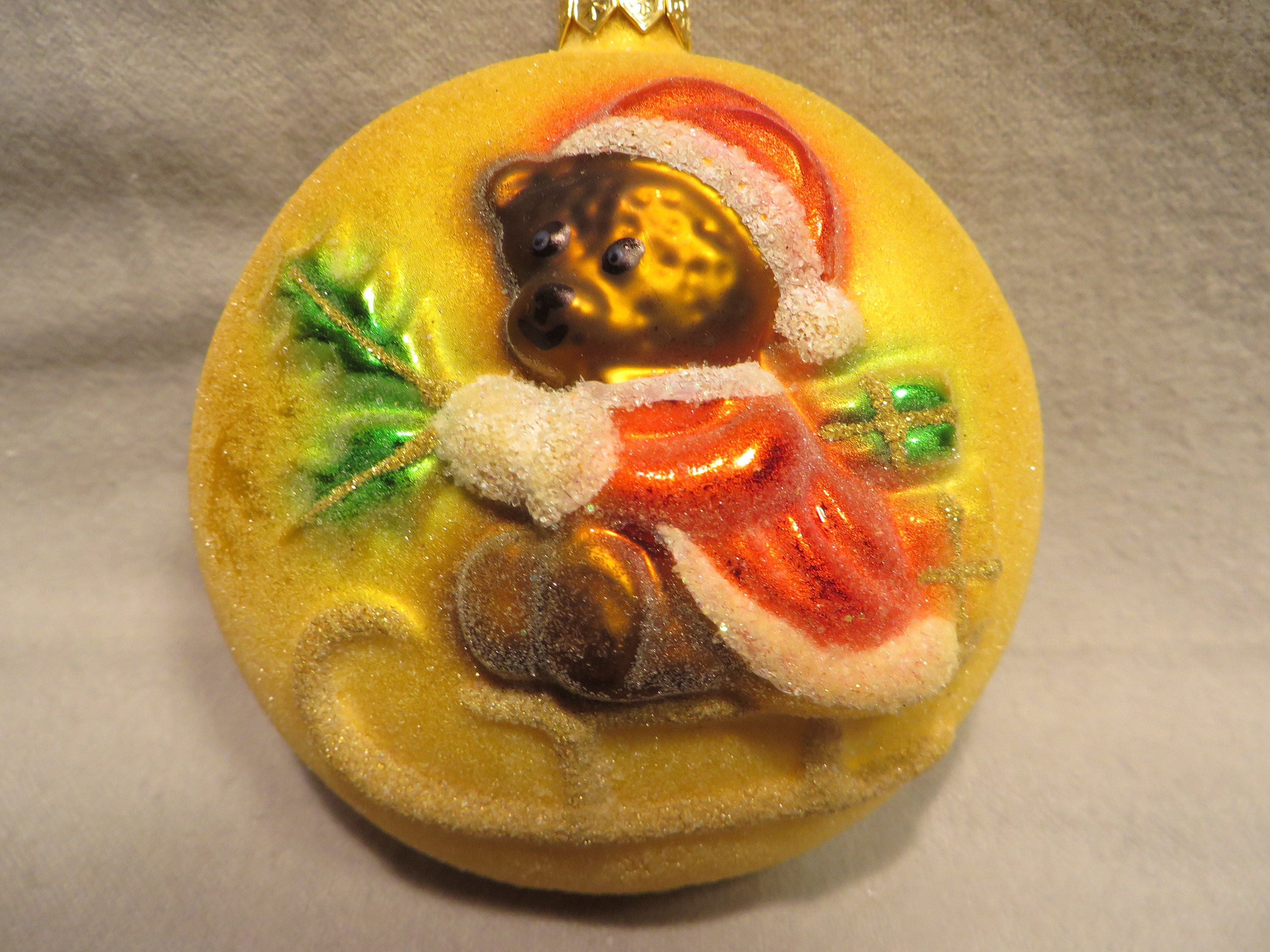 Vintage Christopher Radko Blown Glass Christmas Ornament - 'sleigh ...
