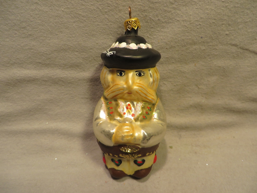 Vintage Made in Poland Calik's Artistry Blown Glass Christmas Ornament ...