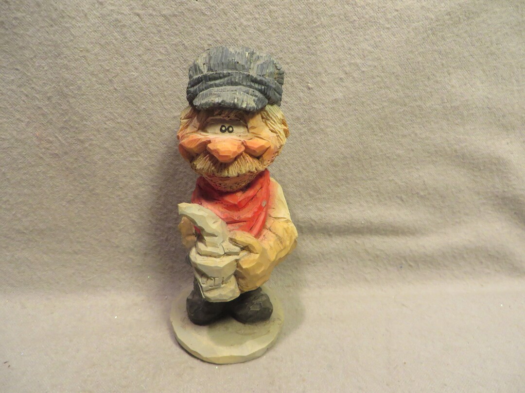 Vintage Spit 'N' Whittle Railroad Collection Figurine - Smoky ...