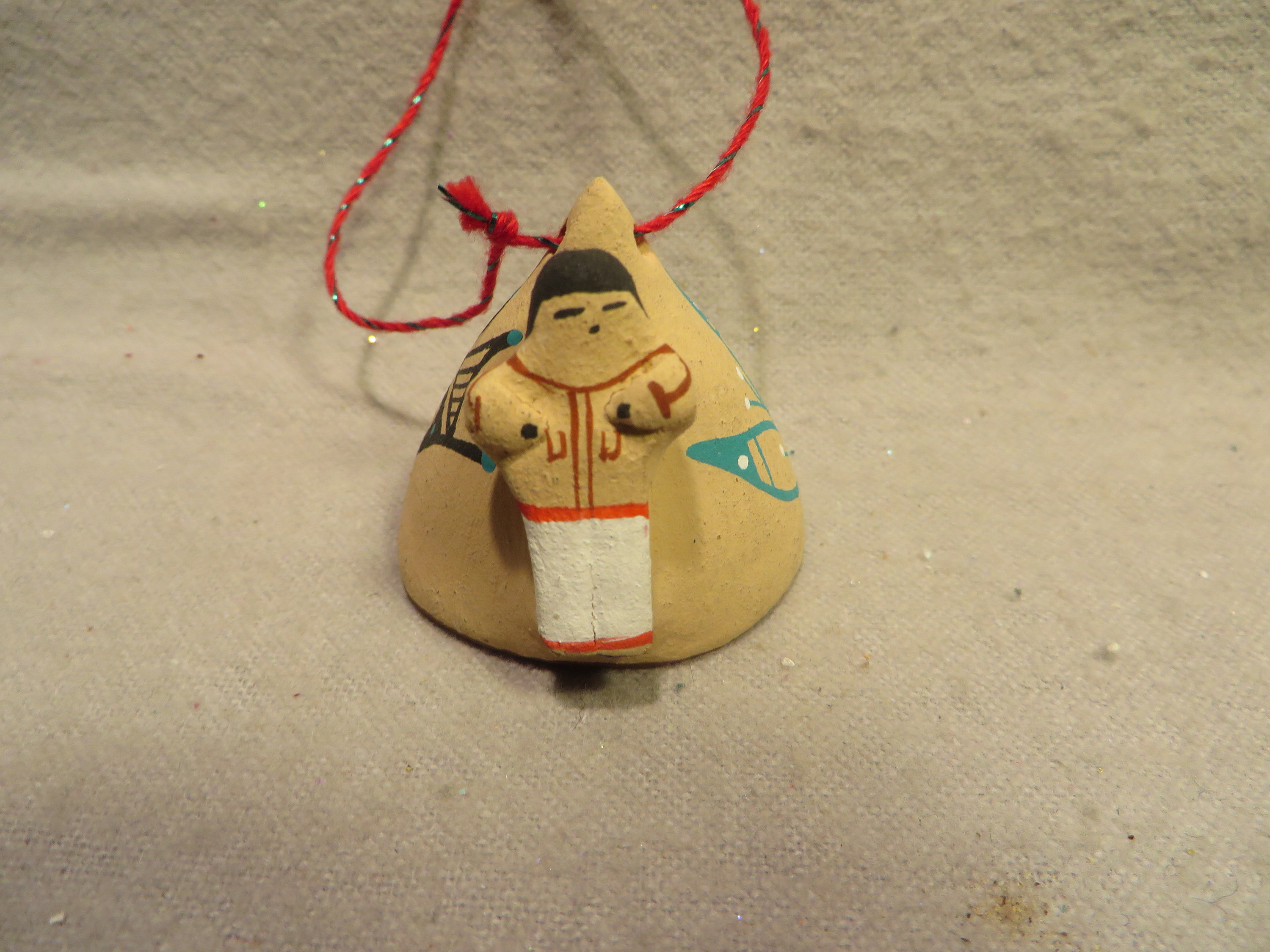 Vintage Pueblo Native American Miniature Pottery Artist Signed Teepee ...