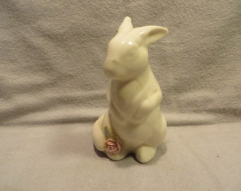 Belleek Rabbit - Etsy