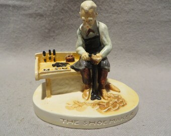 Shoemaker Figurine | Etsy