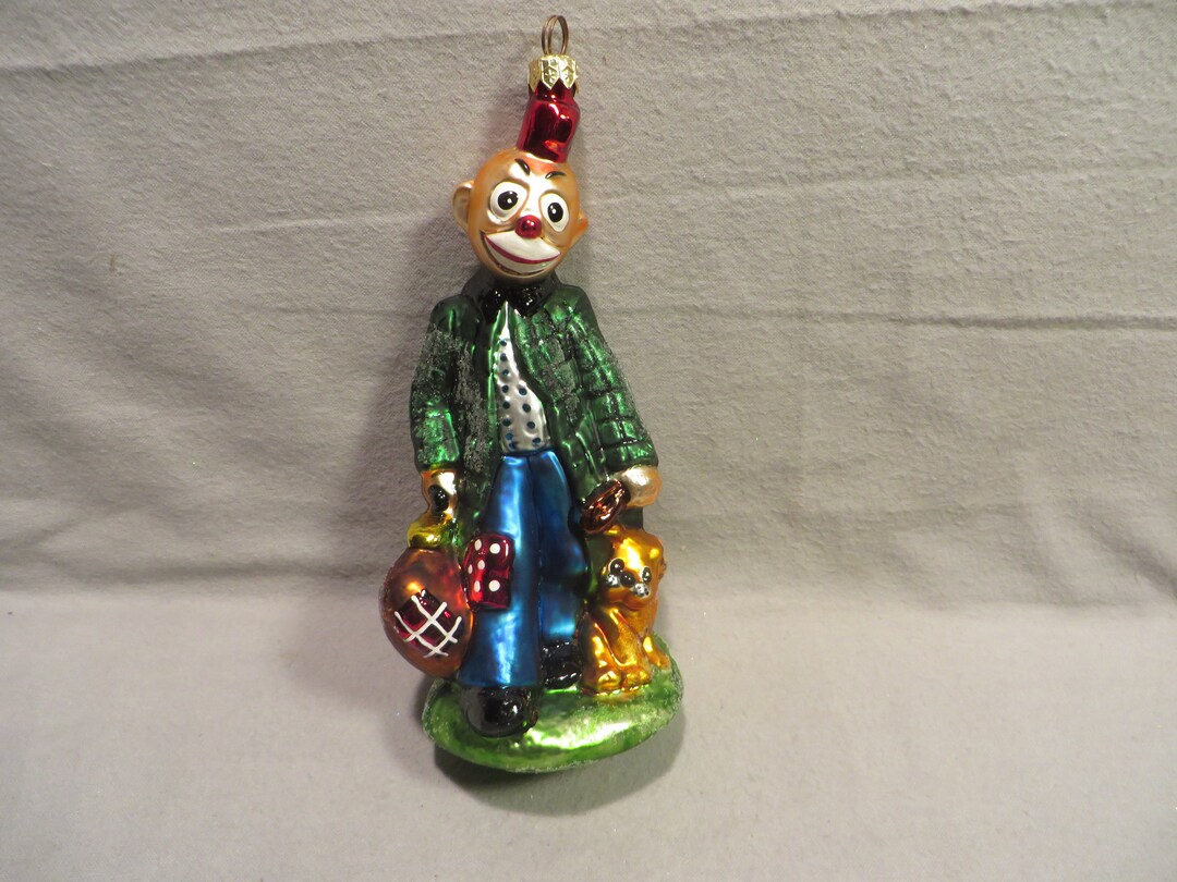 Vintage Christopher Radko Blown Glass Ornament - Holiday Hobo - Etsy