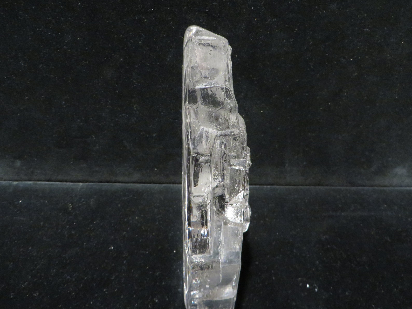 Vintage Norwegian Lead Crystal Paperweight Featuring a - Etsy