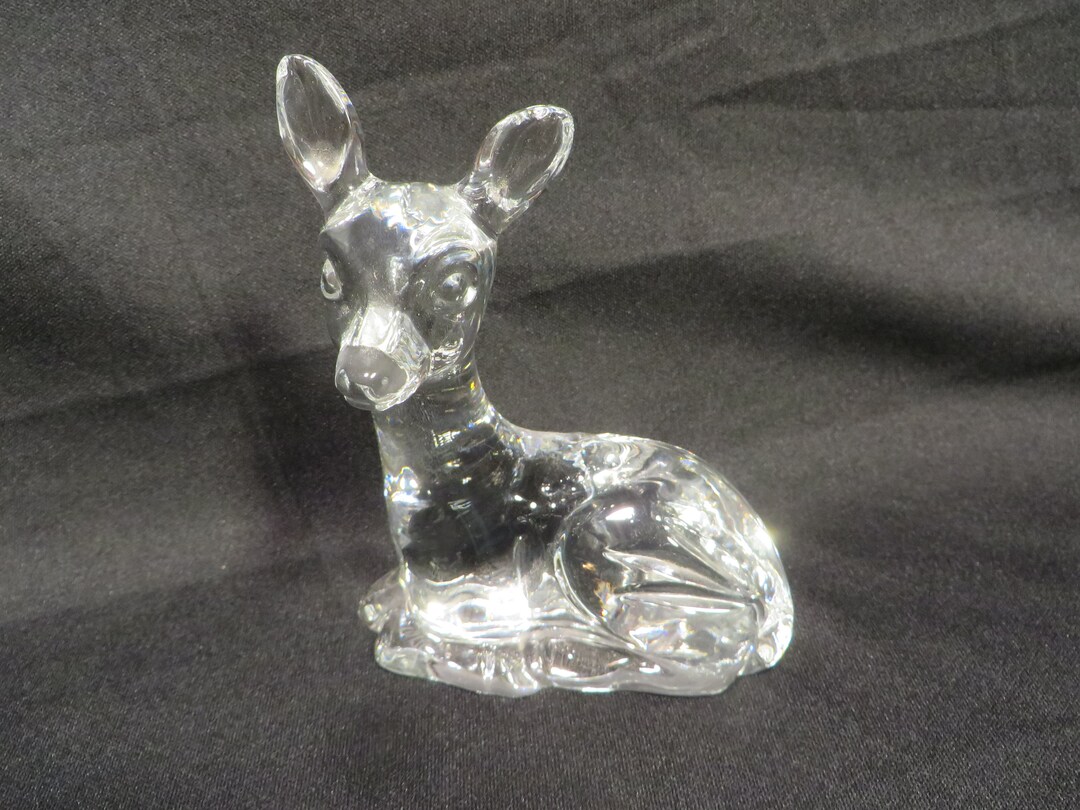 Vintage Waterford Ireland Crystal Fawn #026.850.4400 - Etsy
