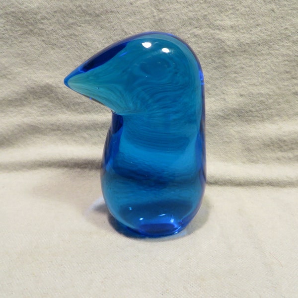 Blue Glass Bird - Etsy