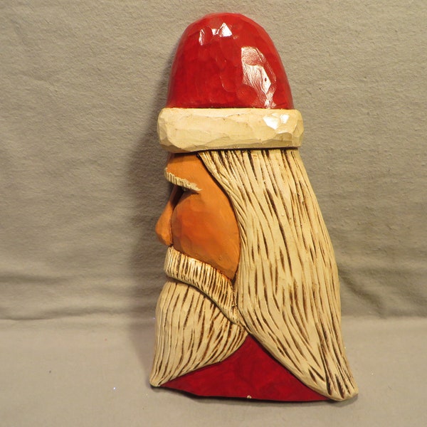 Santa Head Wall Hanging - Etsy