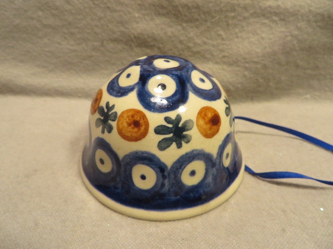 Vintage Small Round Polish Pottery Mold - Etsy