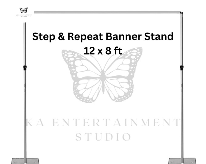 Step and Repeat Banner Backdrop Stand, Durable Banner Stand, Available ...