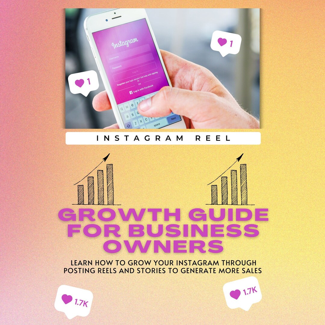 Instagram Reel 36 Page Growth Guide for Business Owners W/ Resell ...