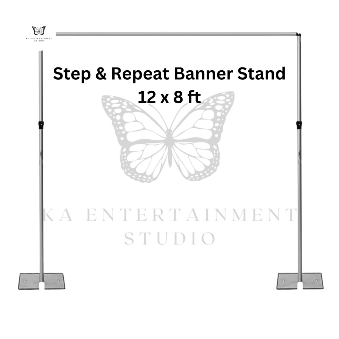 Step and Repeat Banner Backdrop Stand, Durable Banner Stand, Available ...
