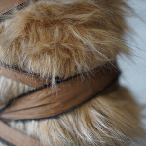 Faux Fur Arm Bands: Viking Barbarian Costume Bracers - Etsy