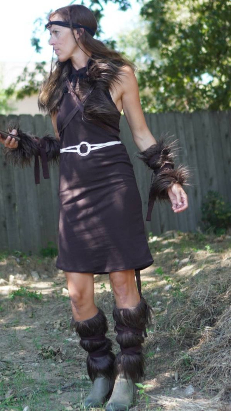 Faux Fur Viking Shawl: Barbarian LARP Costume Mantle - Etsy