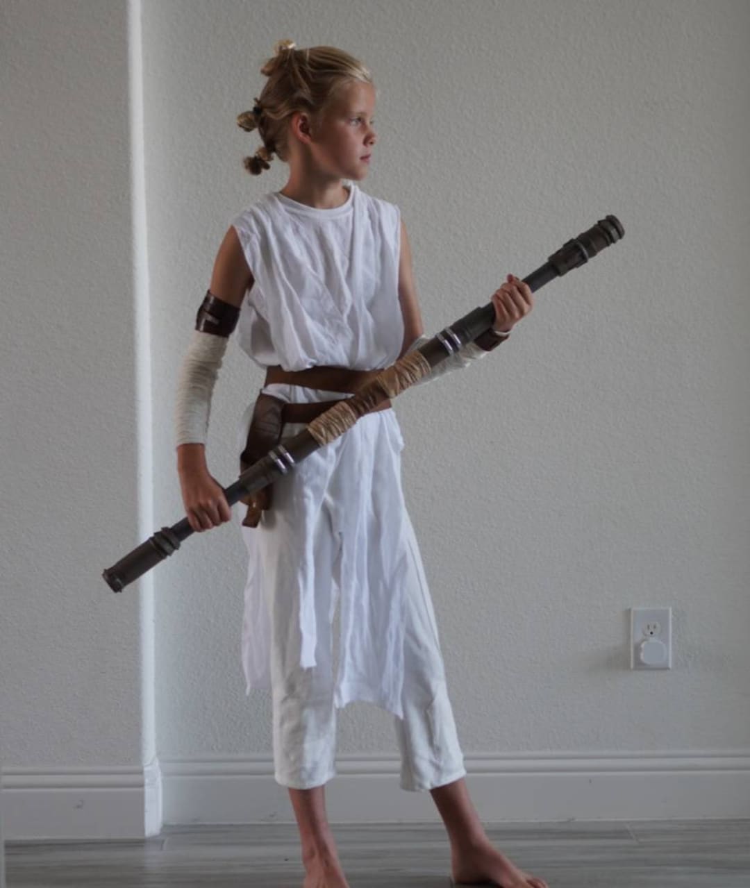 Girls Rey Star Wars Inspired Costume: Leather Accessories Outfit - Etsy