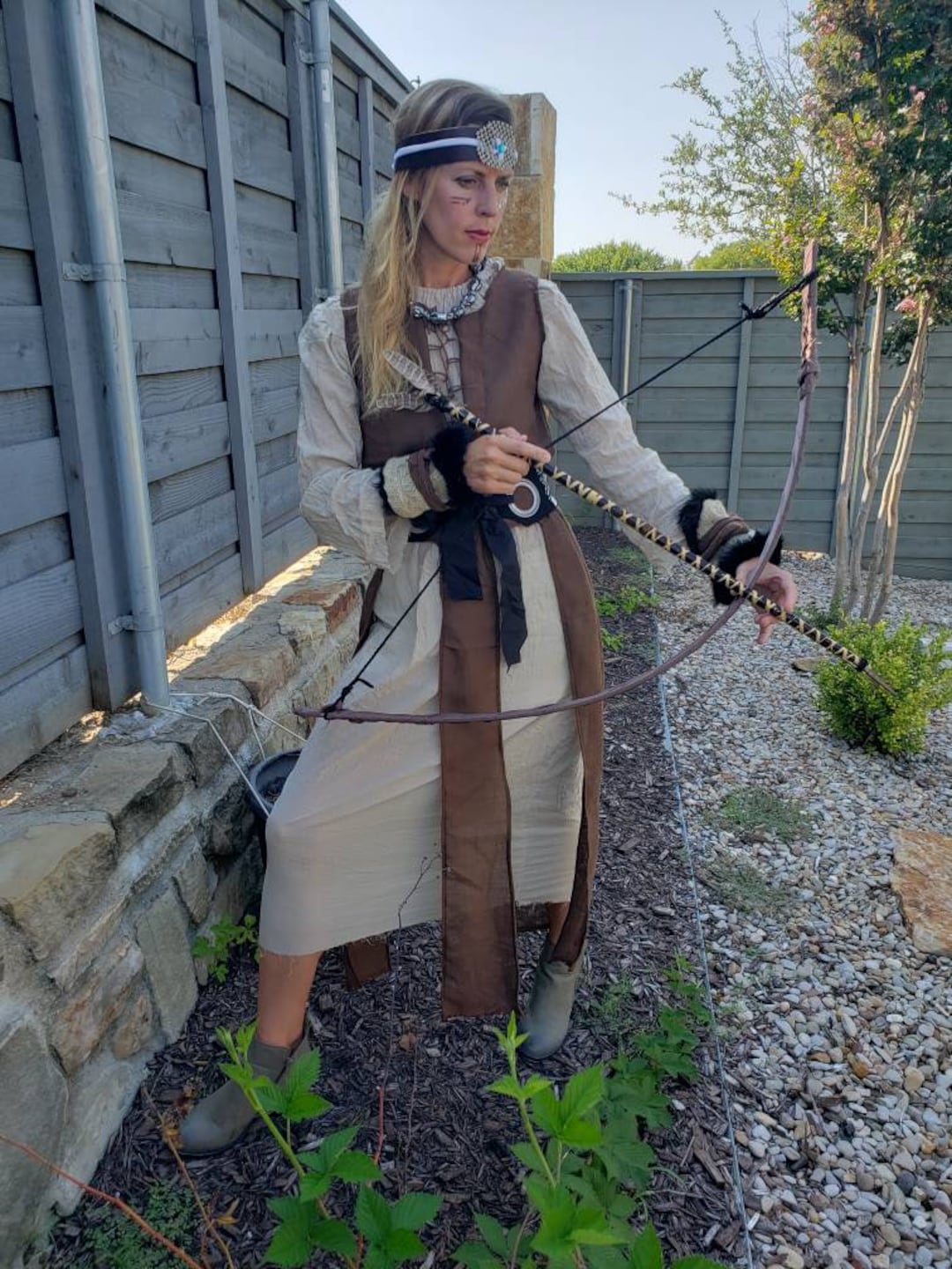 Medieval Viking Costume: Women's Warrior Outfit, Cosplay Tunic Dress - Etsy