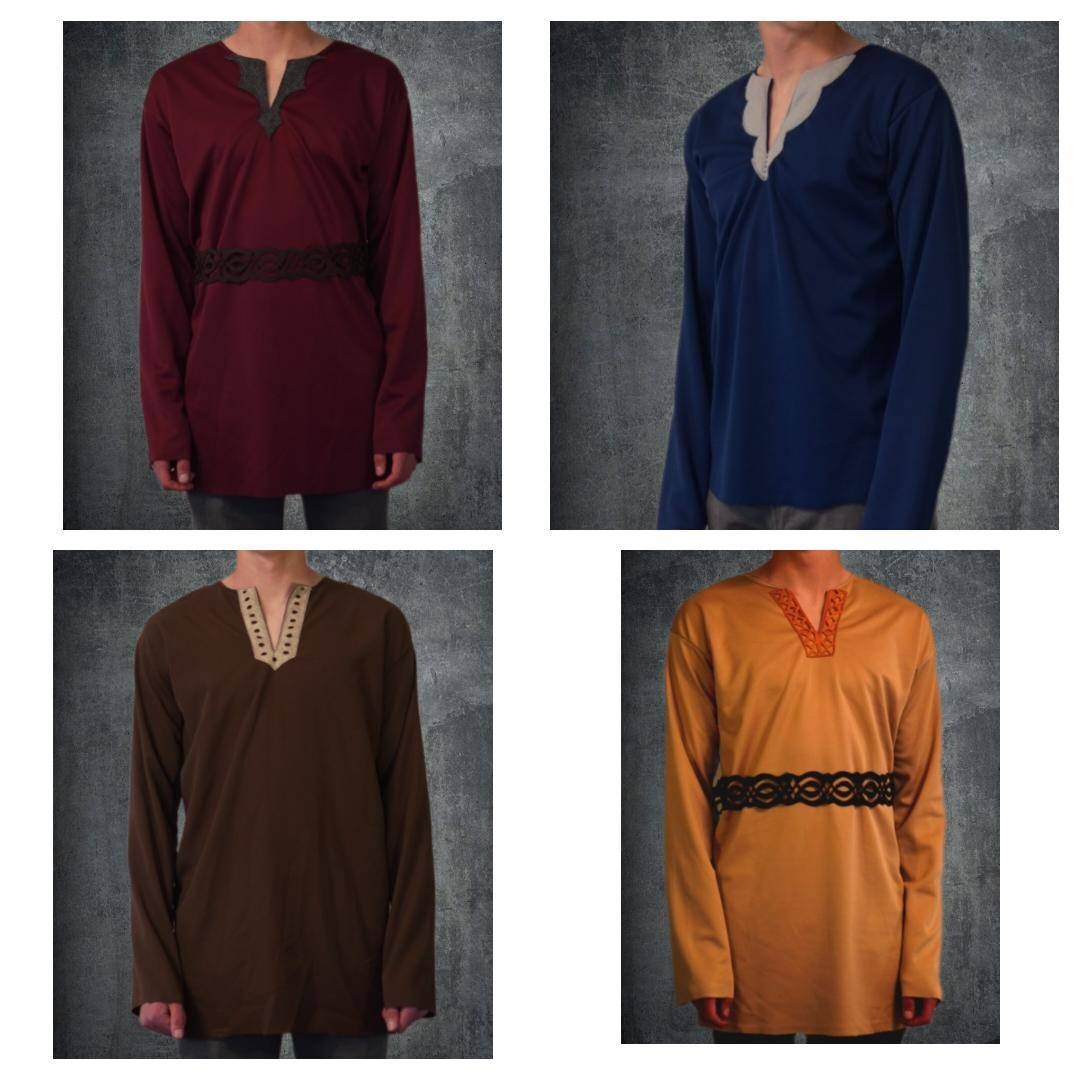 Men's Tunic Medieval Tunic Men's Renaissance - Etsy