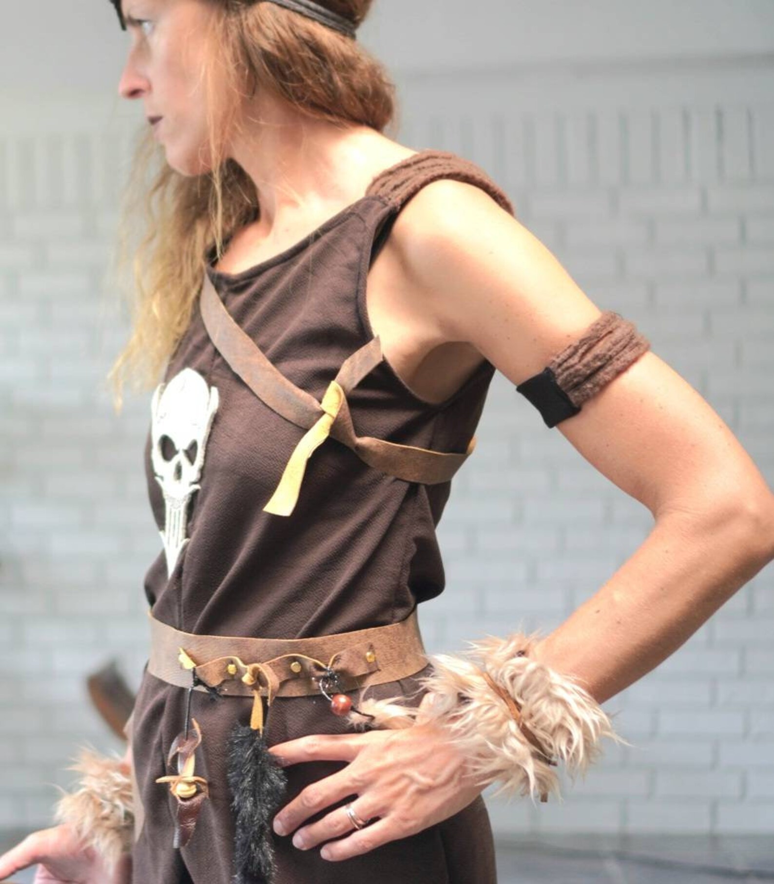 Viking Costume Viking Woman Costume Skull Dress Viking - Etsy