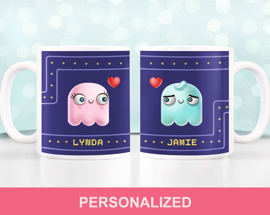 Gamers Couple Engagement Gift Mug Geeky Mr Mrs Wedding Shower Gift ...