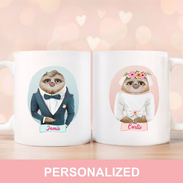 Sloth Wedding - Etsy