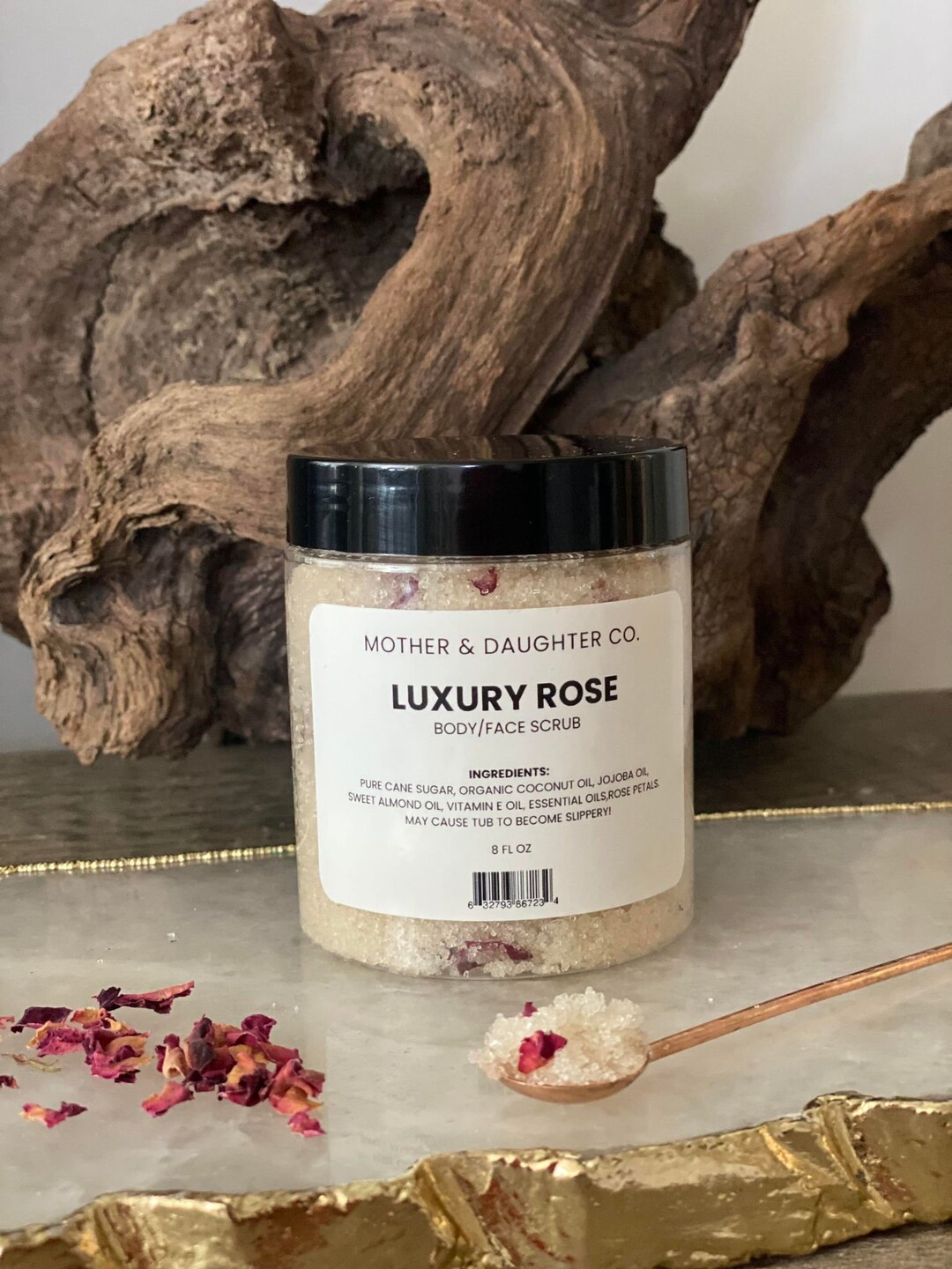 Luxury Rose Body/face Scrub - Etsy