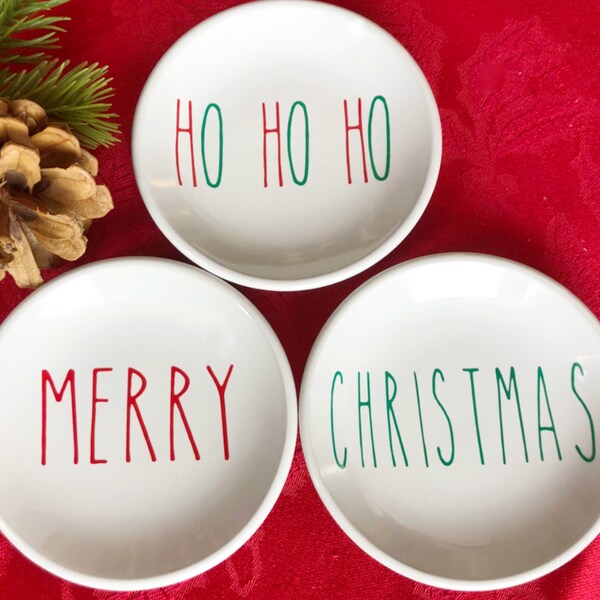 Christmas Plates - Etsy