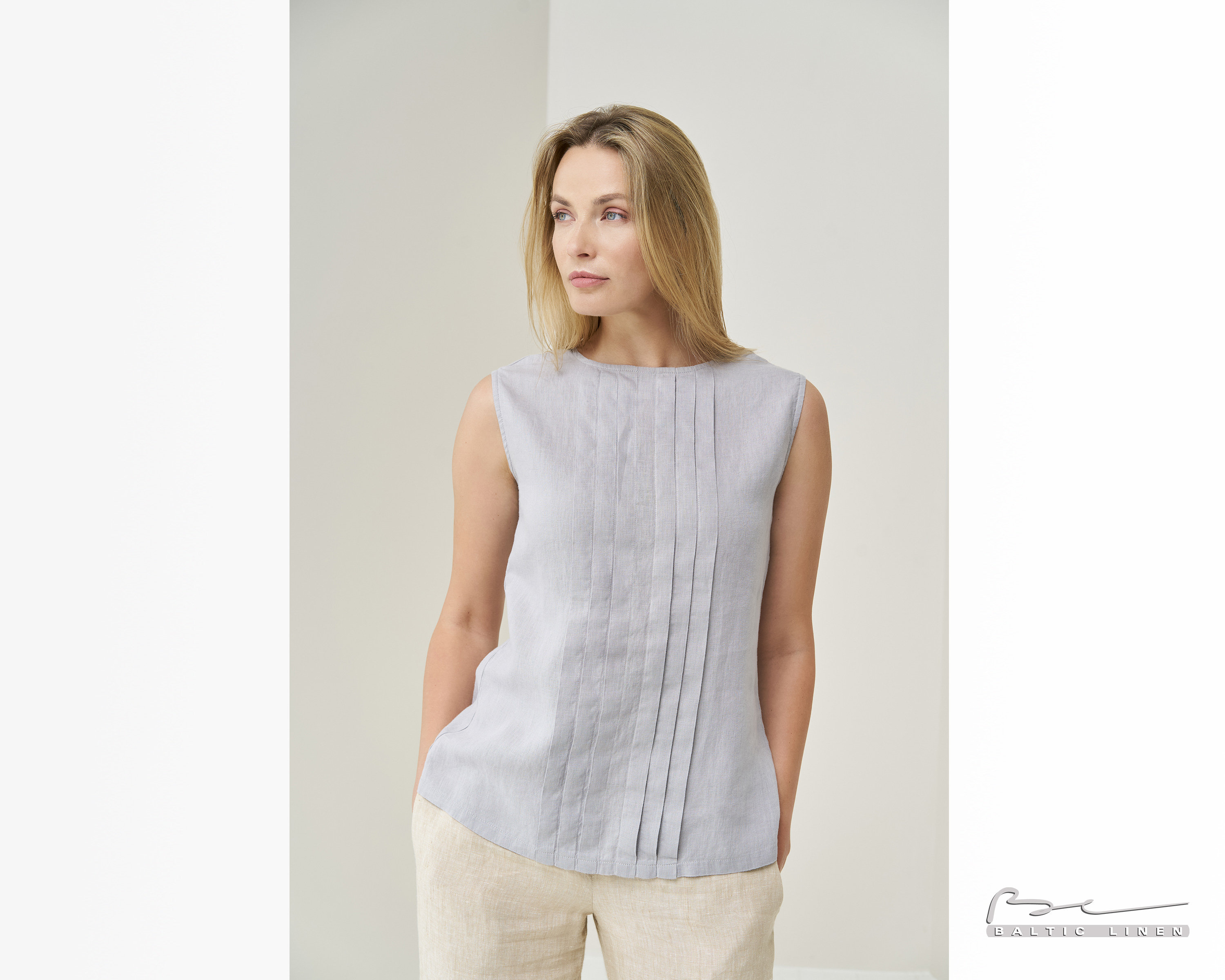 Light Lilac Linen Shirt & Blouse - Tank Top for Summer! - Etsy