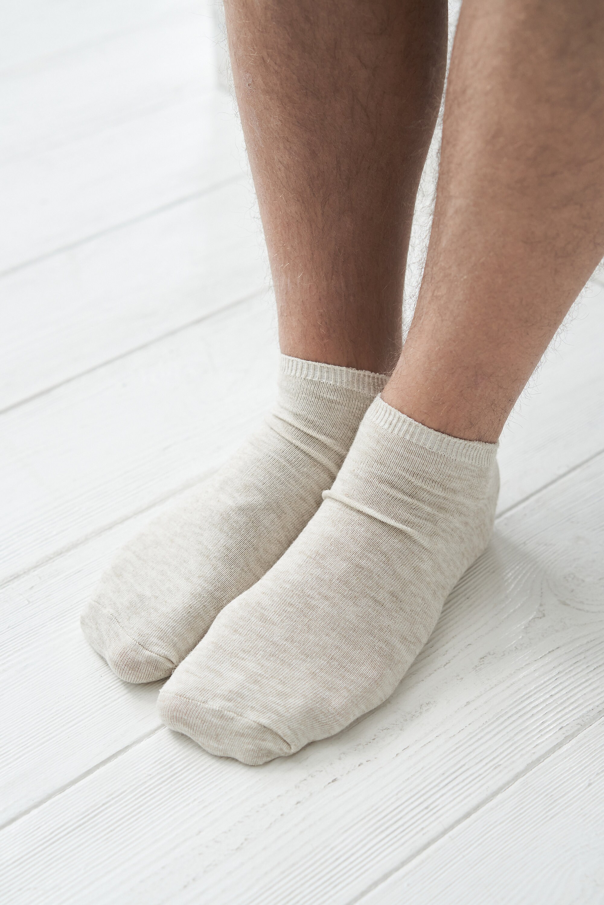 Set 3 Organic Linen Socks Linen Unisex Organic Socks Vegan - Etsy